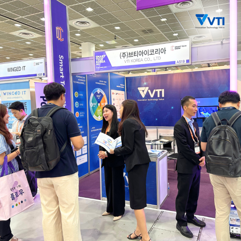 VTI KOREA’s IT outsourcing services caught the attention of visitors at Smart Tech Korea 2023 - VTI